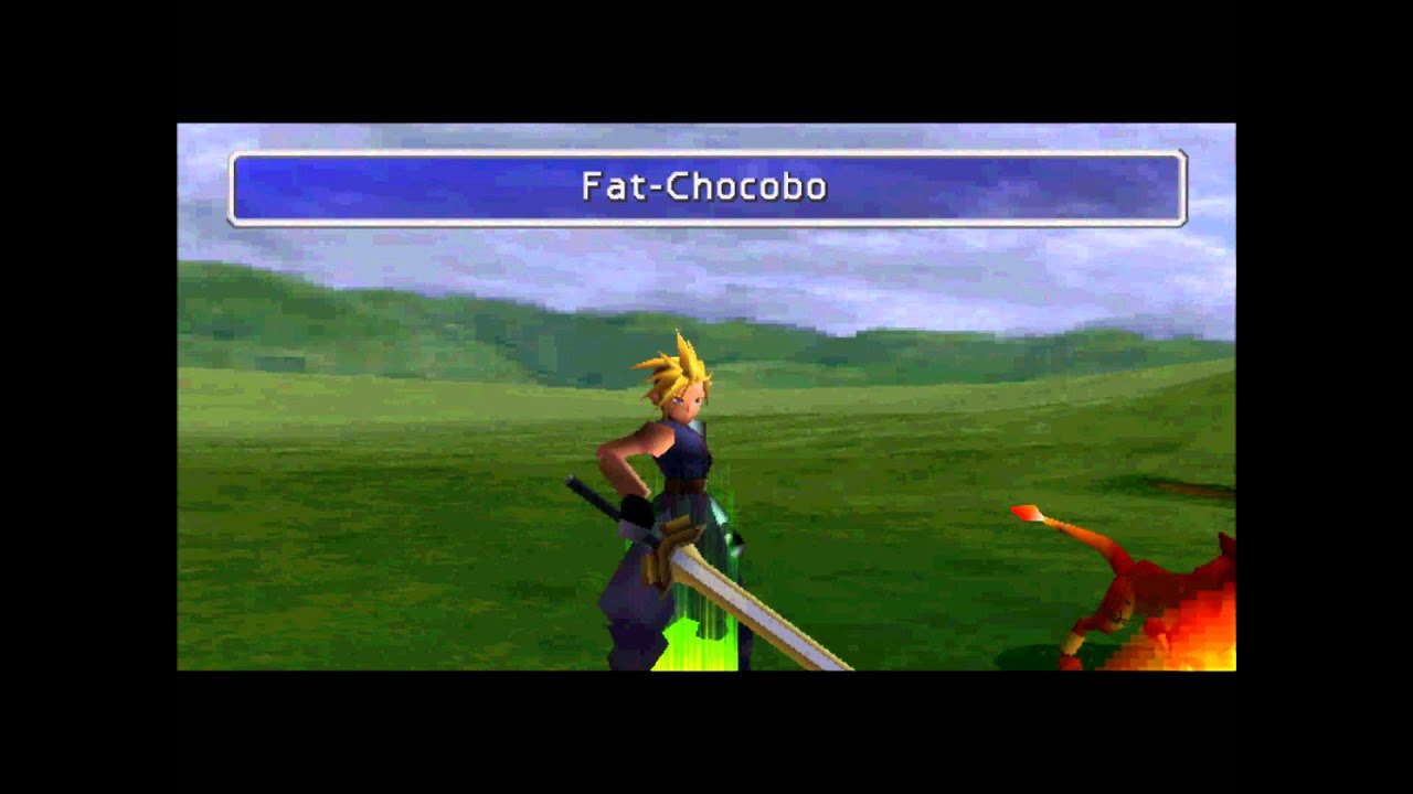 Final fantasy 7 - Chocobo & Fat Chocobo - YouTube