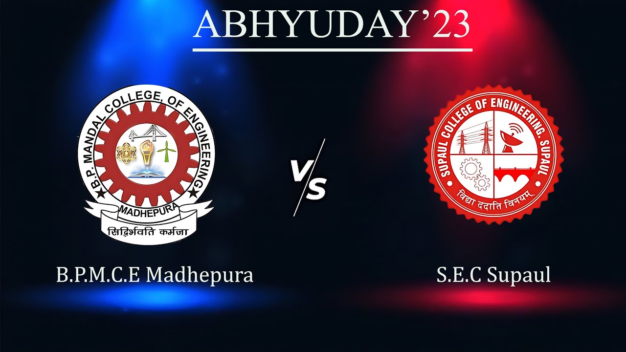 ABHIYUDH 23” SCE Supaul V/s BPMCE Madhepura cricket match live……. - YouTube