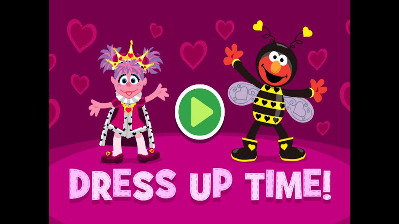 Sesame Street - Dress Up Time - PBS Kids Games - YouTube