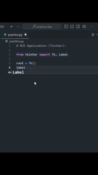 GUI Application (Tkinter) | #python #pythonprogramming#coding#learnpython #pythonforbeginners ...