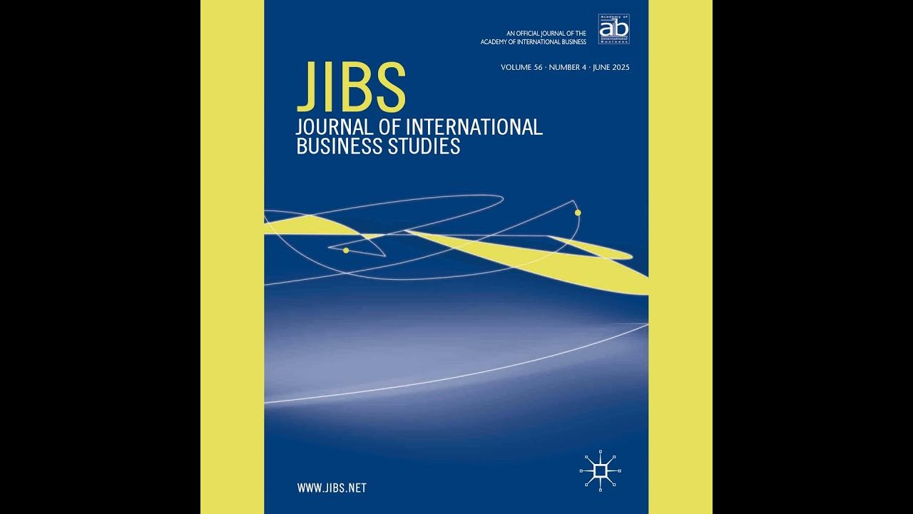 A finance perspective on multinational enterprises and climate change (JIBS) - YouTube