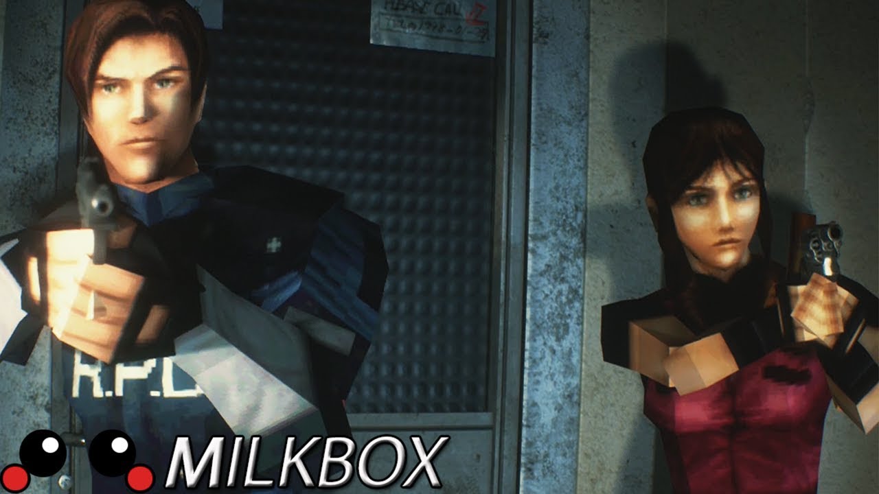 Resident Evil 2 Remake 98 Costume Intro Cutscene Differences - YouTube