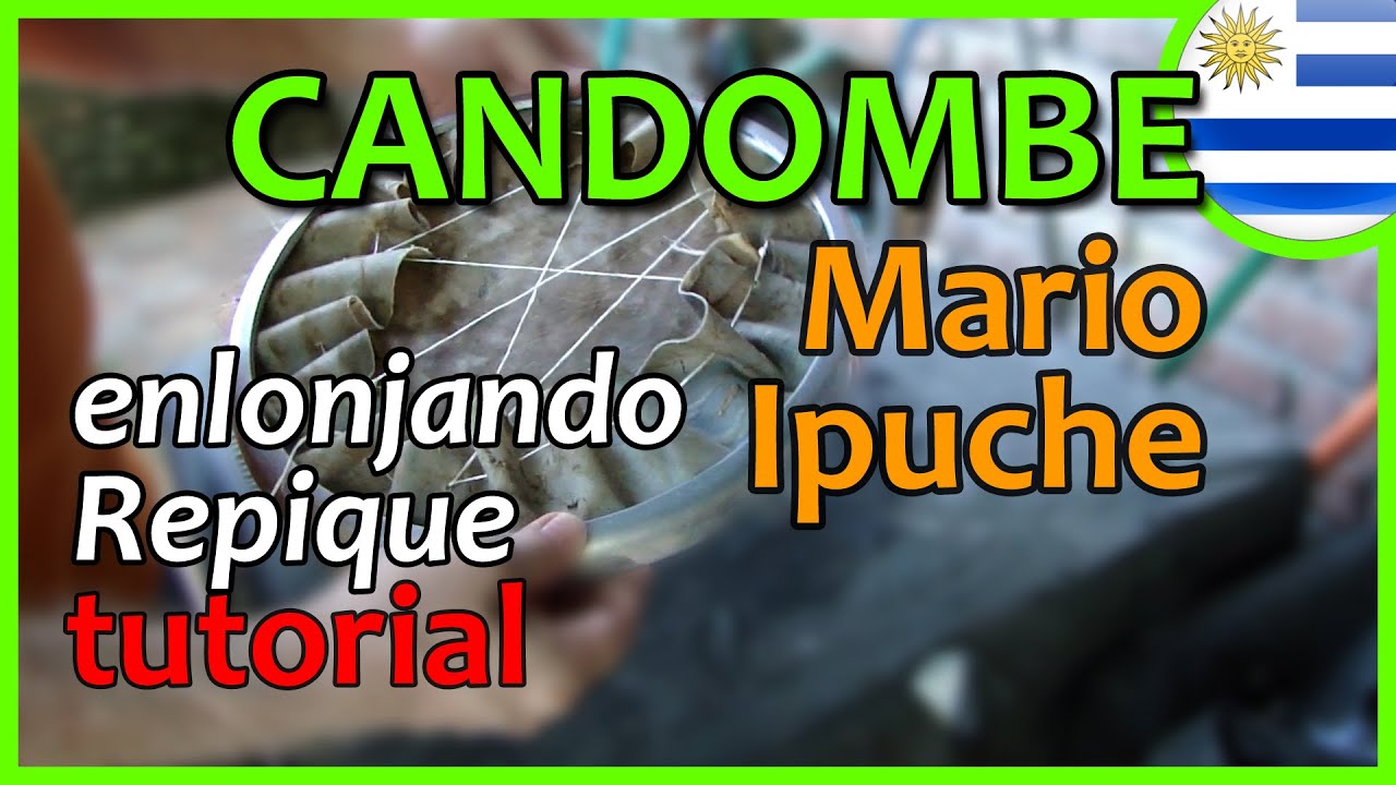 🎓 CANDOMBE - Tutorial - Enlonjar Tambor Repique - Mario Ipuche - YouTube