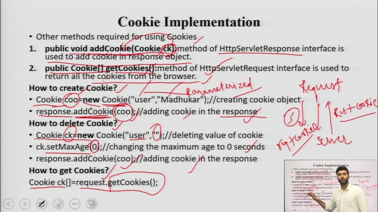 Cookie Implementation, Session Tracking With Http Session - YouTube
