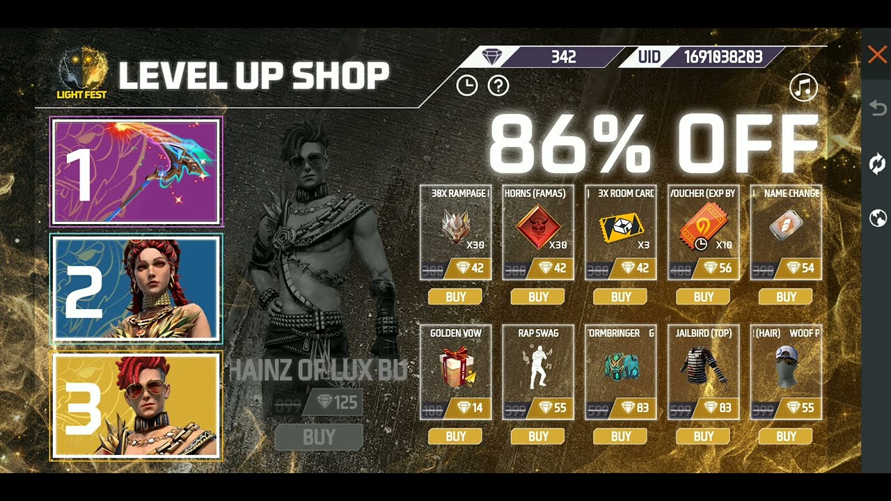 LEVEL UP SHOP DISCOUNT EVENT - YouTube
