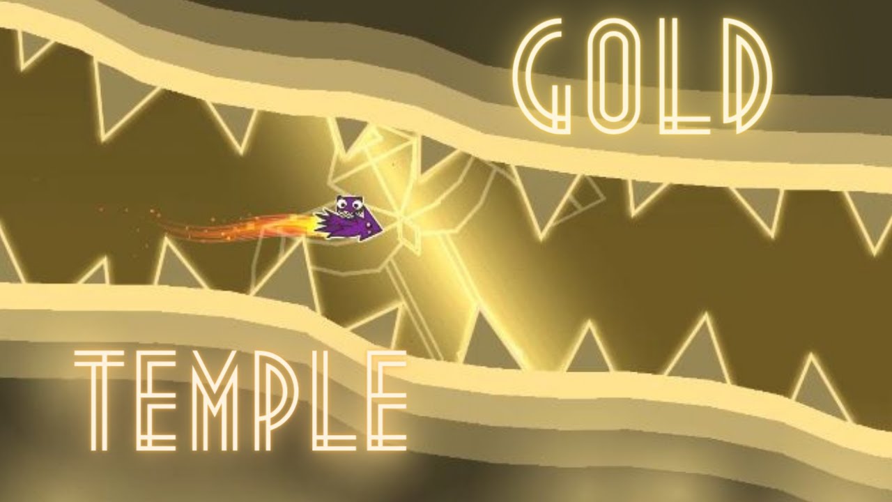"Gold Temple" 100% (Medium demon) By Serponge | Geometry Dash 2.11 ...