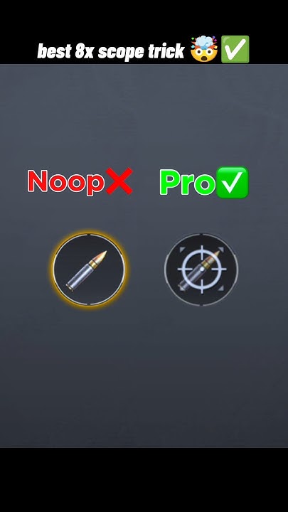 best 8x scope trick 🤯 #pubgmobile #wowmallana#pubgtips #tipsandtricks # ...