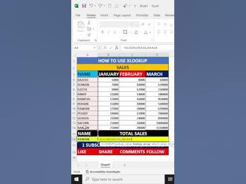 "Mastering XLOOKUP in Excel: A Complete Guide for Beginners!" - YouTube