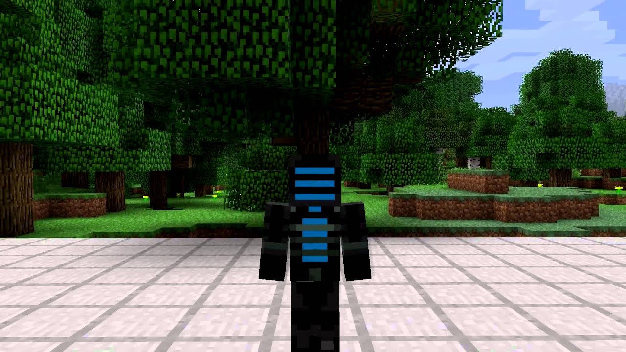 Isaac Clarke Minecraft Skin Spotlight - YouTube