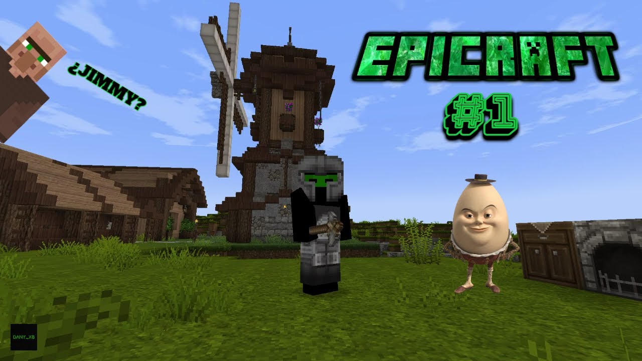⚔EPICRAFT⚔ #1 - COMENZAMOS UNA AVENTURA EPICA💪 - YouTube
