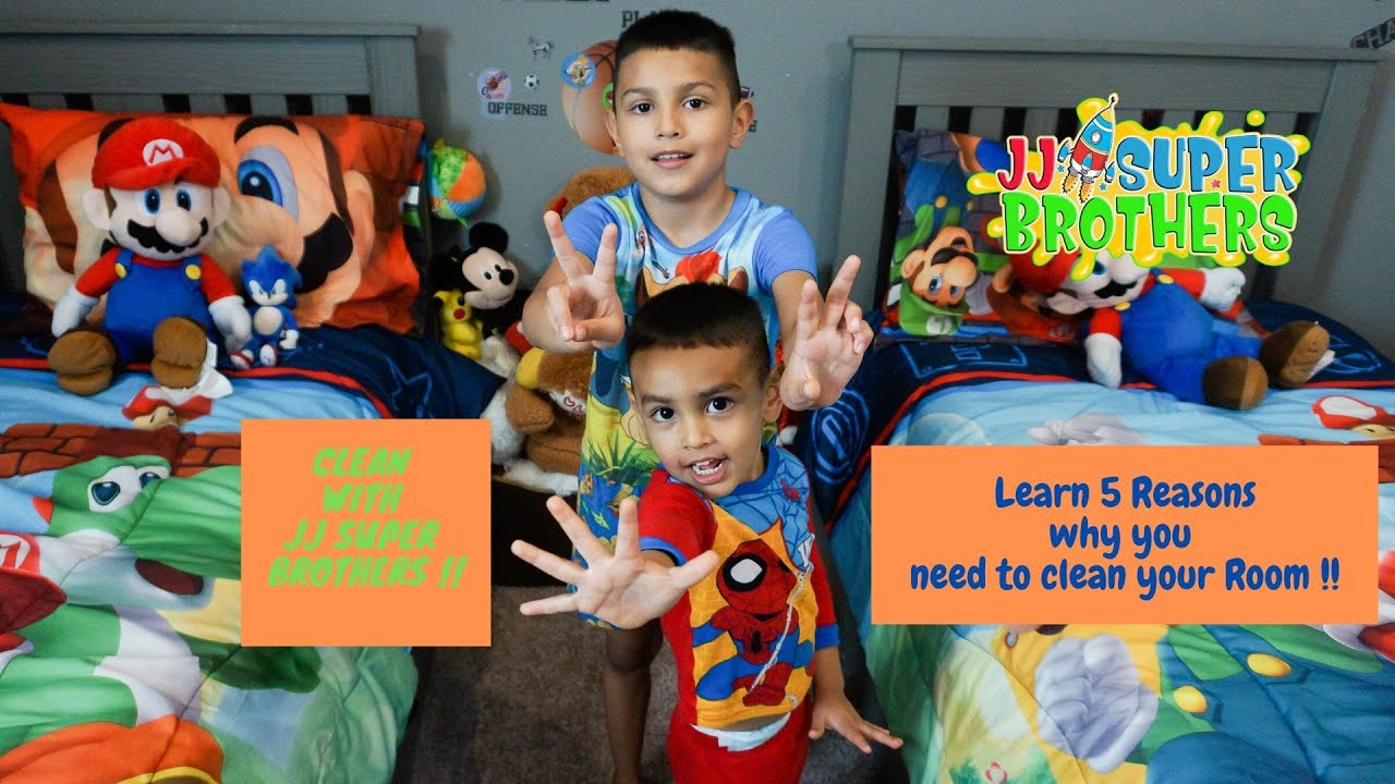 5 Reasons why you need to clean your Room! | Clean up with JJ Super ...