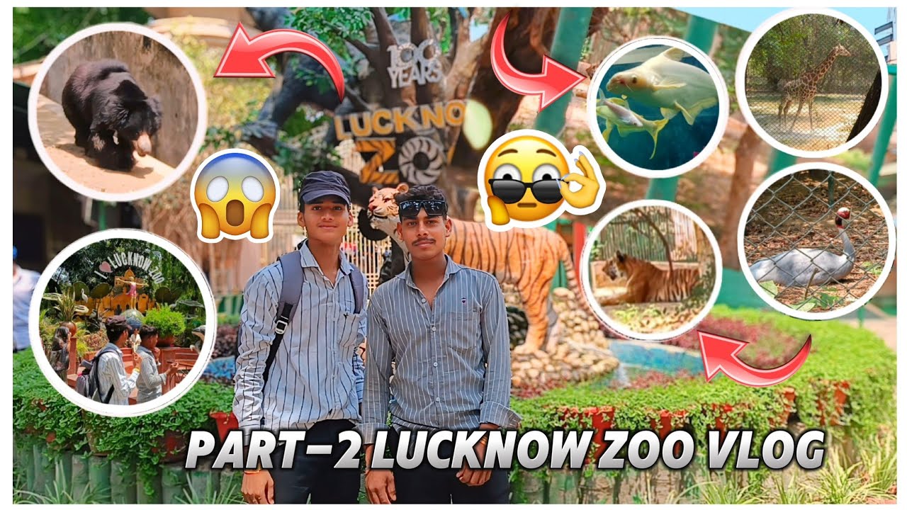 LUCKNOW ZOO VLOG PART-2 || MY FIRST VLOG || #lucknow #zoo #vlog #viral ...