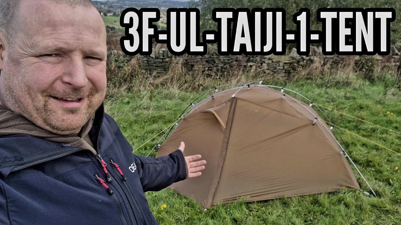 The STRONGEST 1 man tent i OWN !! 3F UL GEAR Taiji 1 Ultralight man ...