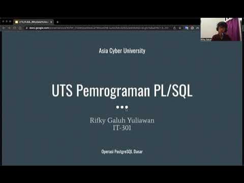 Operasi PostgreSQL Dasar - YouTube