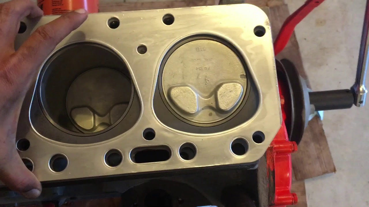 1956 FORD TRACTOR 640 ENGINE REBUILD - 42 - YouTube