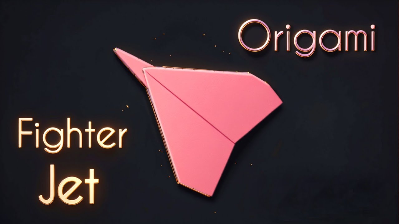 How to Make an Origami Jet | Step-by-Step Tutorial on How to Make an ...