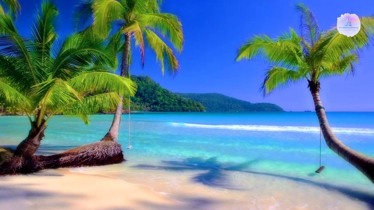 Soft Waves on a Tropical Beach - Relaxing Ocean Sounds for Sleep ...