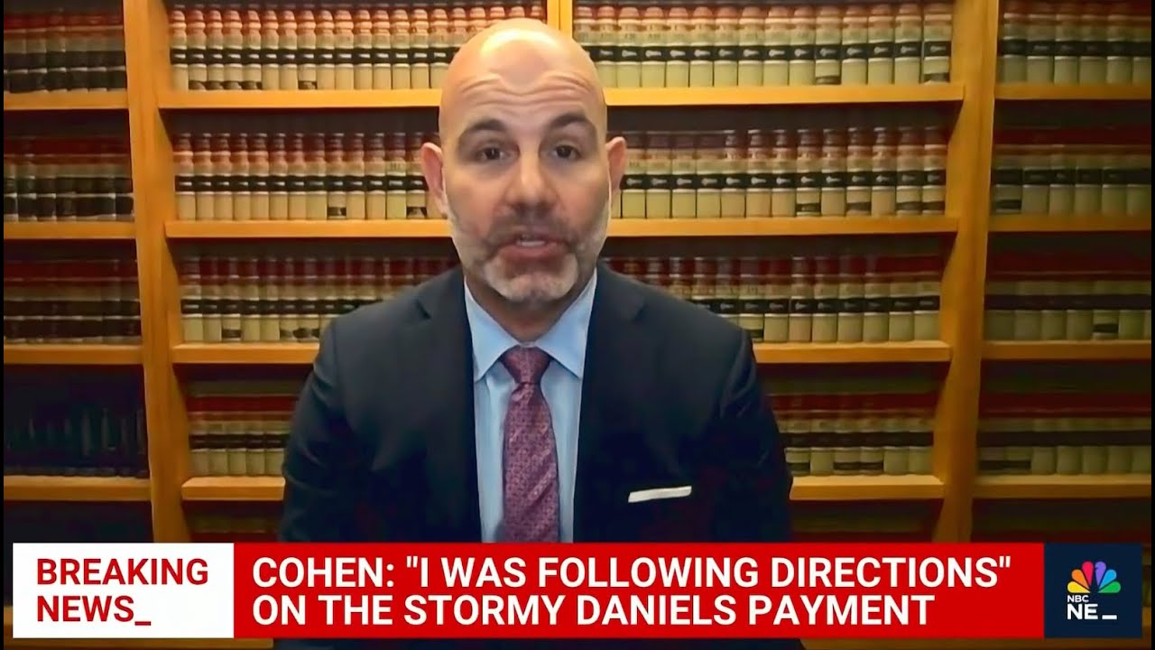 Recap & Analysis With Attorney Jeremy Saland on NBC News: Michael Cohen ...