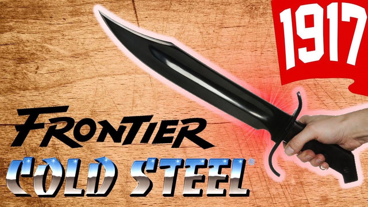 Cold Steel Frontier Bowie 1917 | Unboxing - YouTube