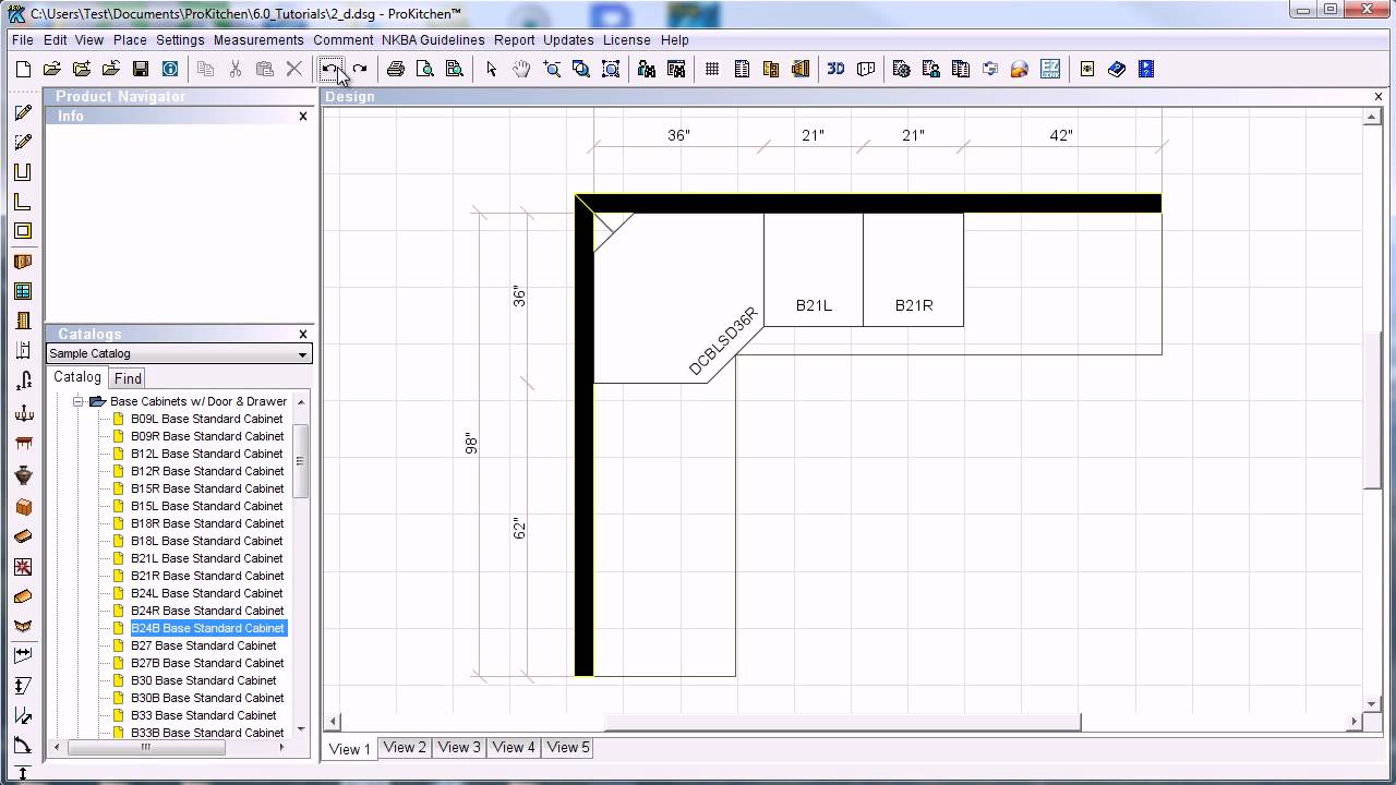 How to Undo/Redo Steps in ProKitchen - YouTube