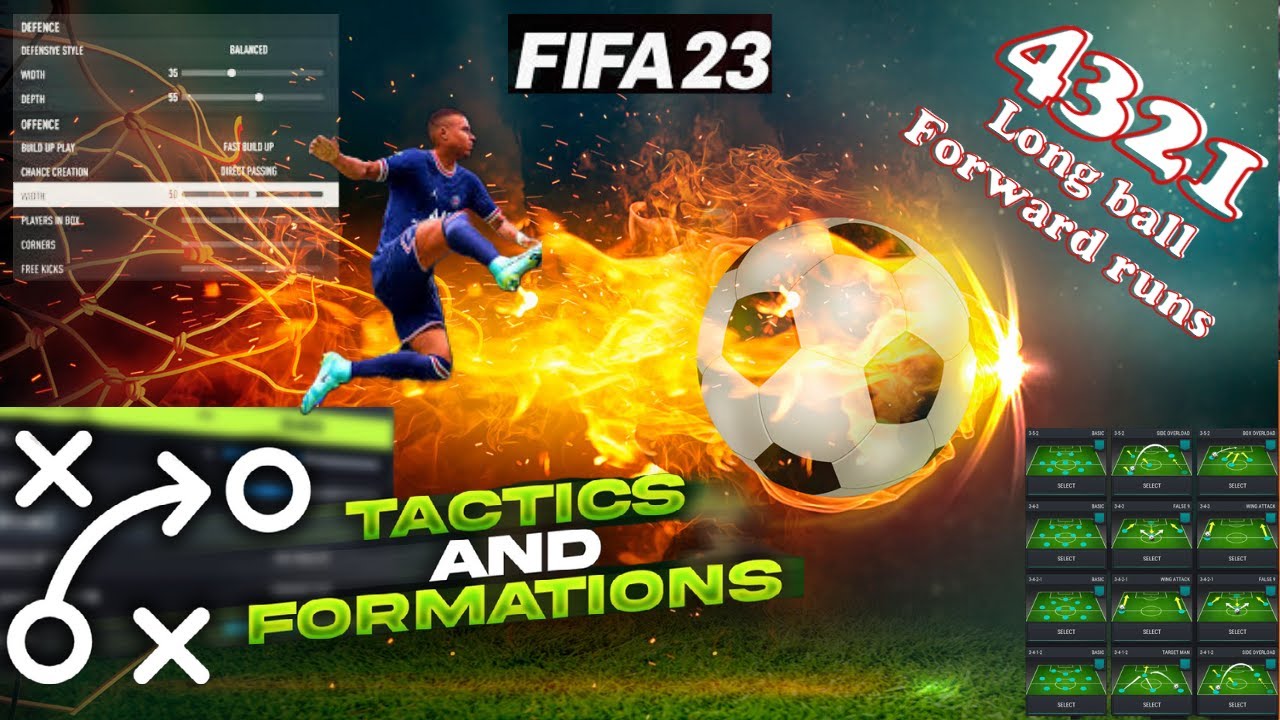 4321 The new META in FIFA 23 with these unusual CUSTOM TACTICS!🔥🔥😱 - YouTube