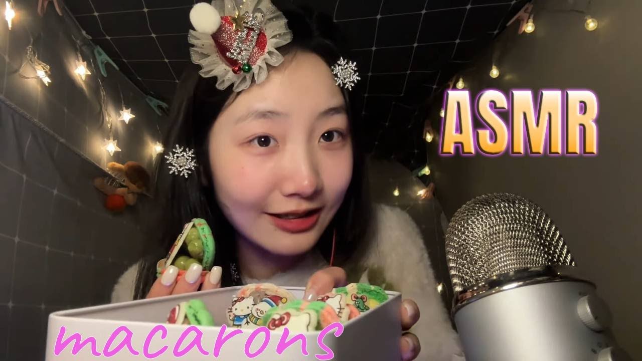 ”KC Sleeping Aid” eating macarons 🍽 interesting and good sleep 🌙💤 #acmp ...