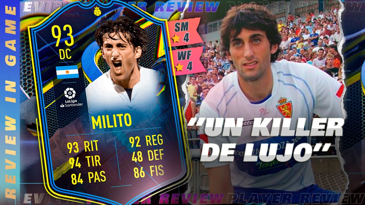 Milito FIFA 22 ∞ FUT Captain Hero - YouTube