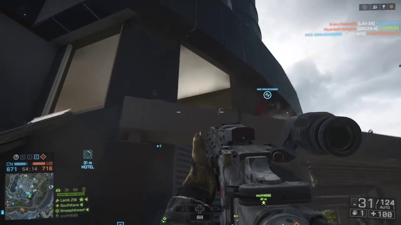 Battlefield 4 BF4 Defibrillator kill - YouTube