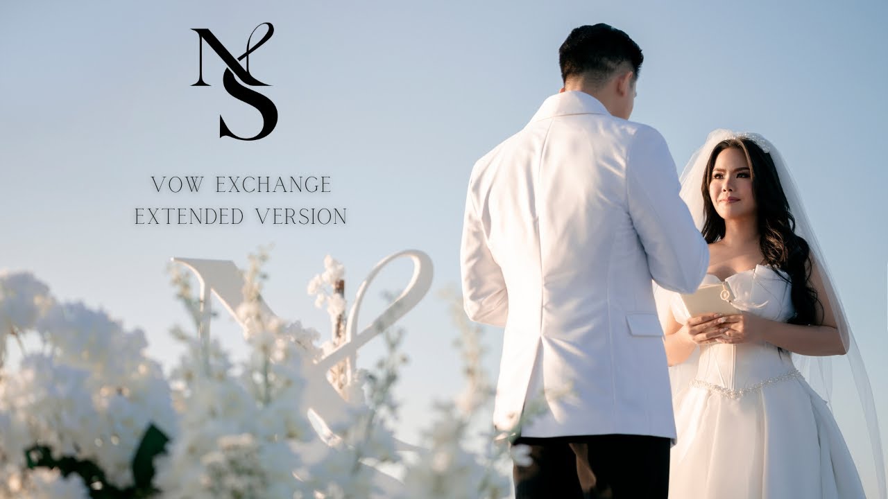 ဘဝမှာ တစ်ခါပဲ ချစ်ခွင့်ရမယ်ဆို........(N&S Vow Exchange Ceremony ...