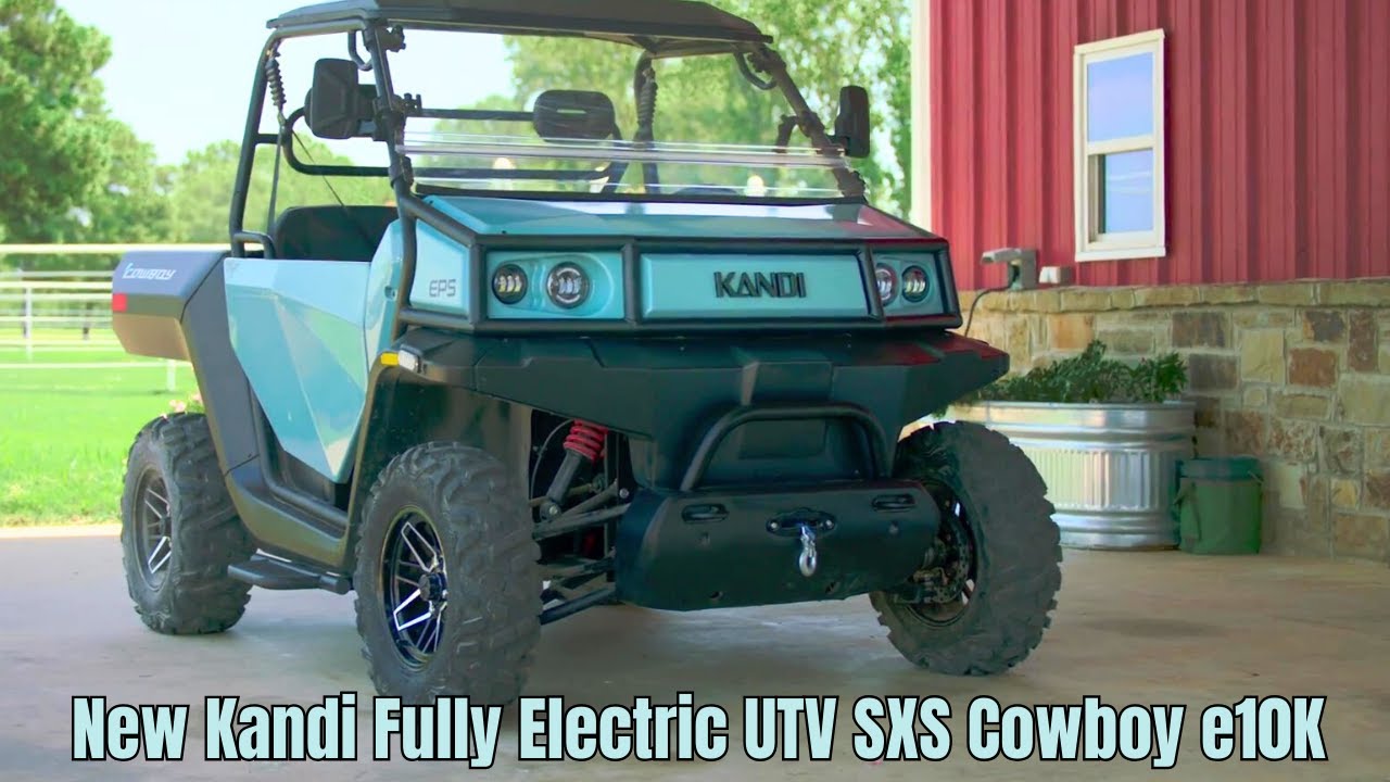 3,500 lbs Crane | All-Wheel Drive (AWD) | New Kandi Fully Electric UTV ...