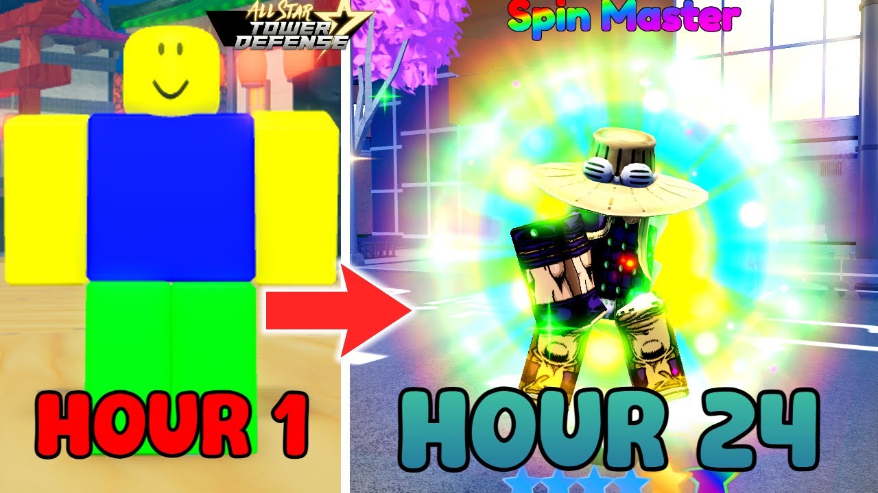 Spending 24 Hours To Obtain Spin Master (Gyro) In All Star Tower ...