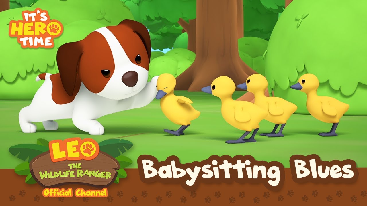 Baby Pups and Baby Ducks 🐤 It's Hero Time | NEW SERIES | Leo the ...