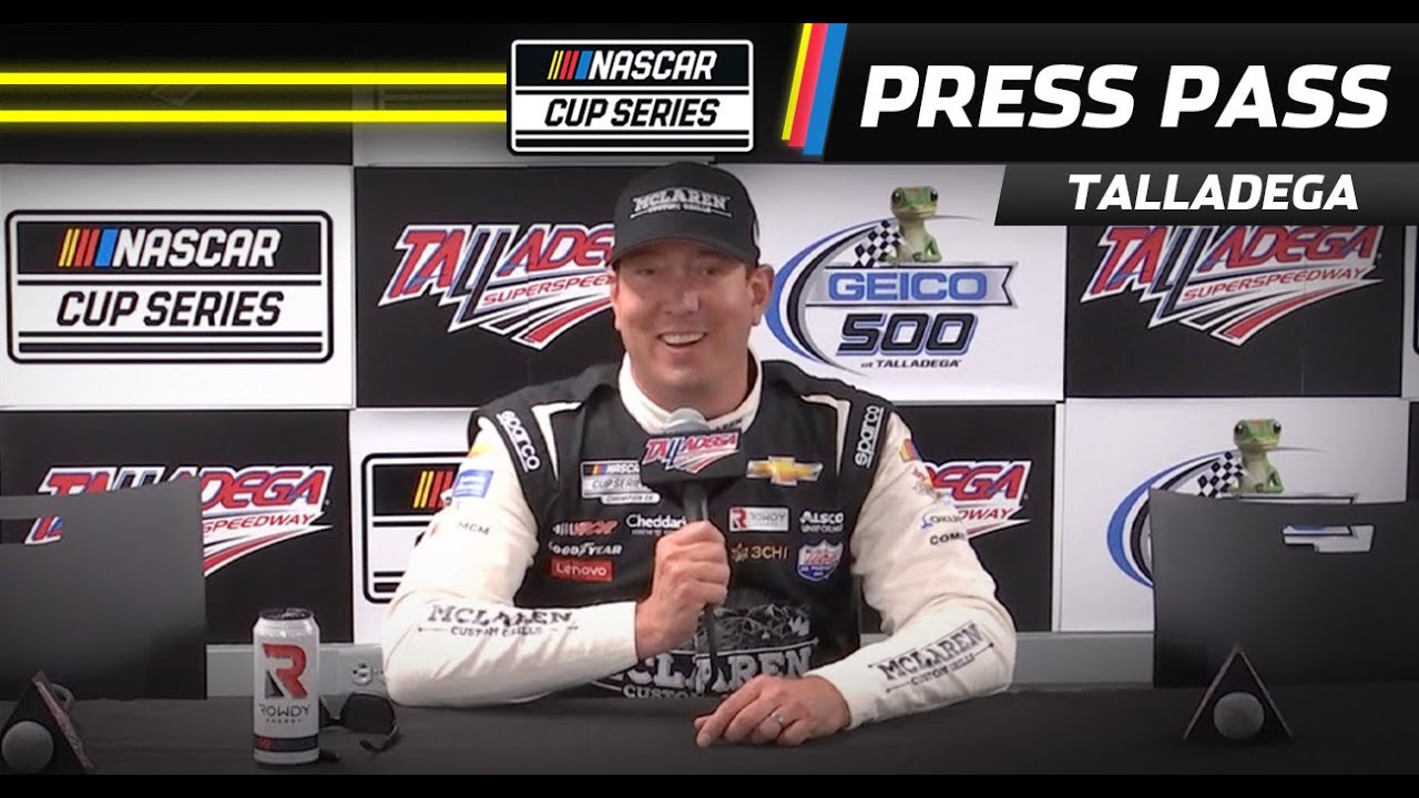 Kyle Busch Full Talladega Winners Press Conference | NASCAR - YouTube