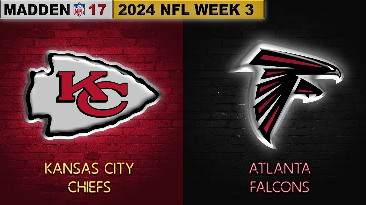Madden NFL 17 - Kansas City Chiefs vs. Atlanta Falcons | 2024 NFL Week ...