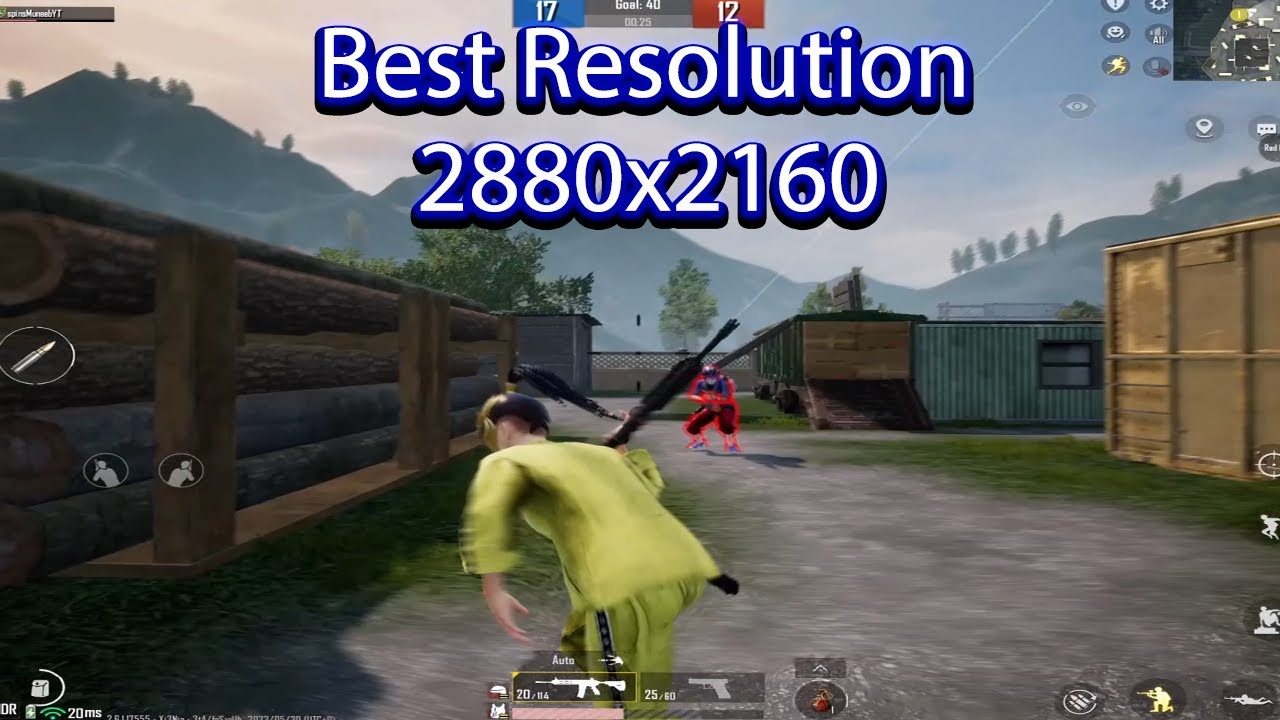 PUBG MOBILE BEST RESOLUTION ⚡ || POWER OF 4K RESOLUTION 🔥🔥 || ALONE ...