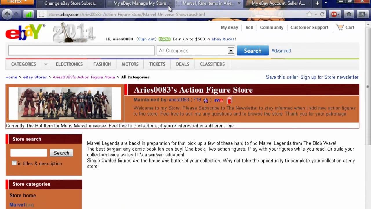 My Experience With My Ebay Store. - YouTube