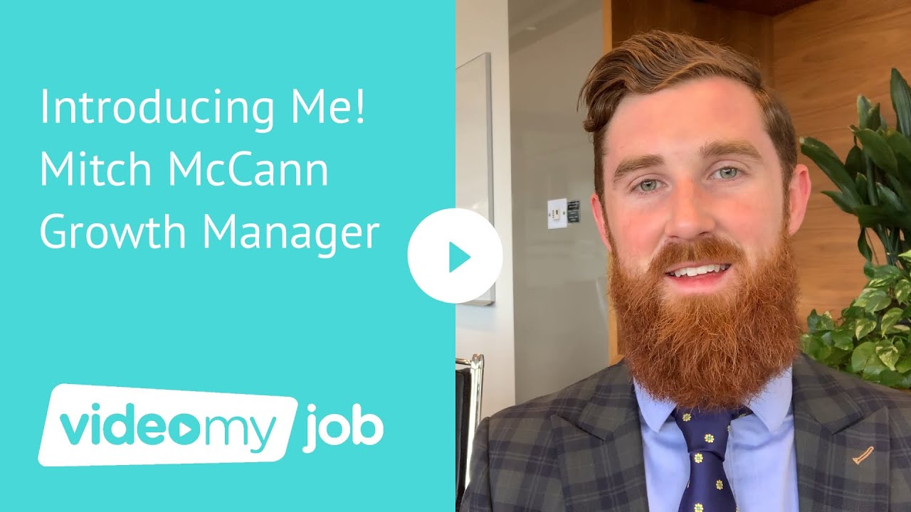 Mitch McCann | VideoMyJob Growth Manager - YouTube