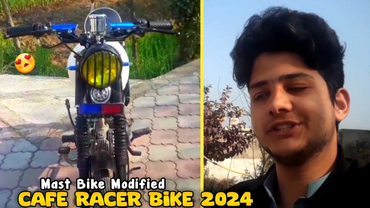70cc Bike Modified in 2024😍 || How To Modified Cafe Racer Bike In ...