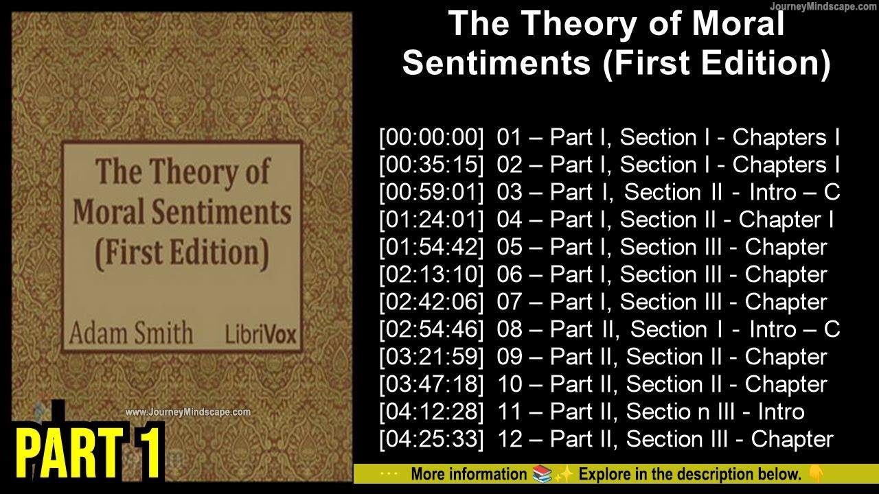 The Theory of Moral Sentiments (First Edition) ~ Adam Smith (Audiobook ...