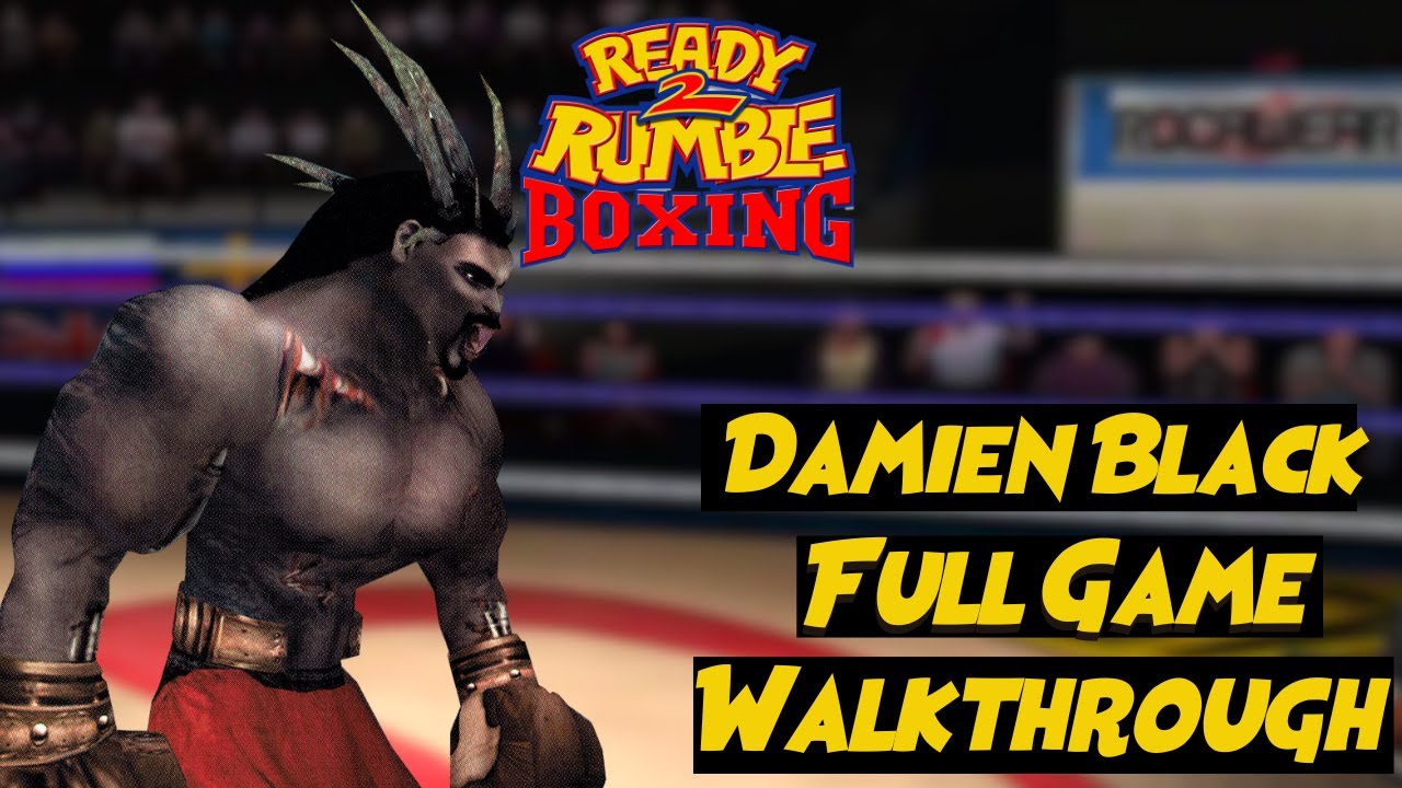 Ready 2 Rumble - Championship Mode - Damien Black Walkthrough ...
