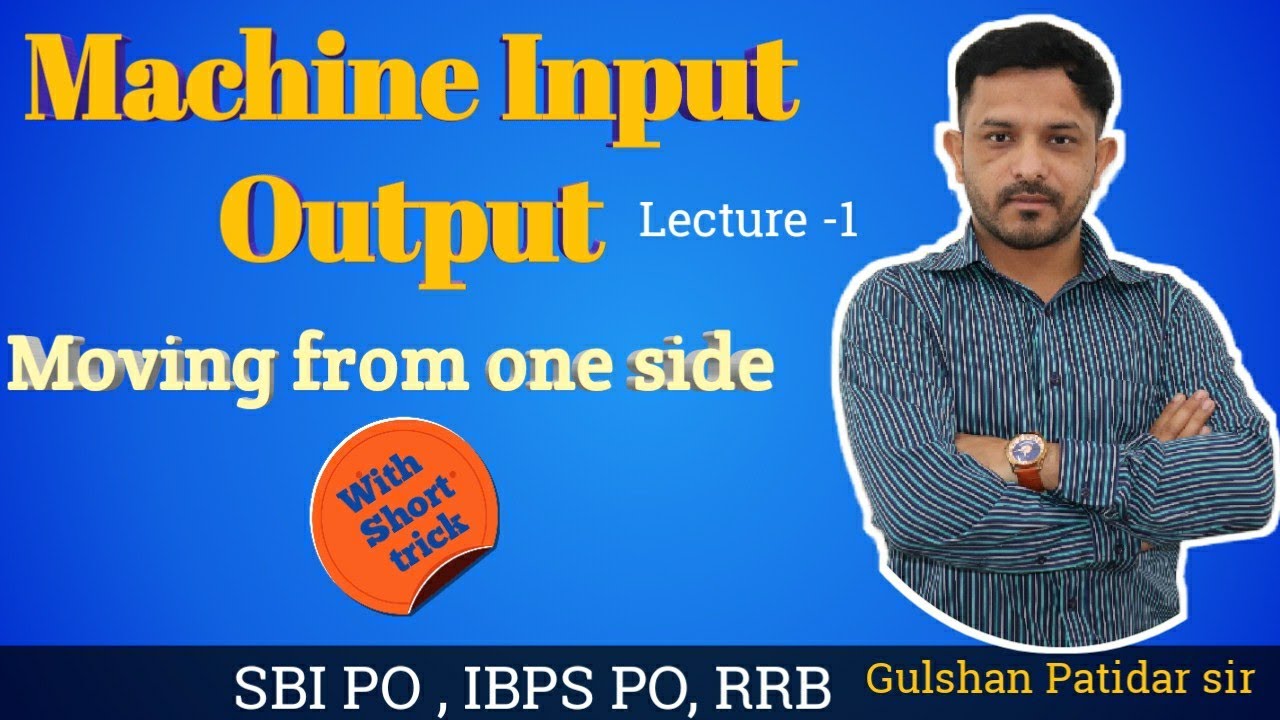 Machine Input output || Machine moving from one side || Useful for bank ...
