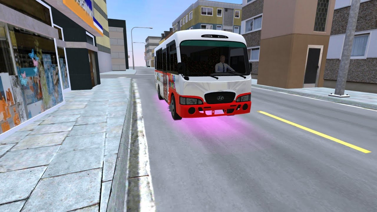 Proton Bus Simulator - hyundai Bus mod Full review - YouTube