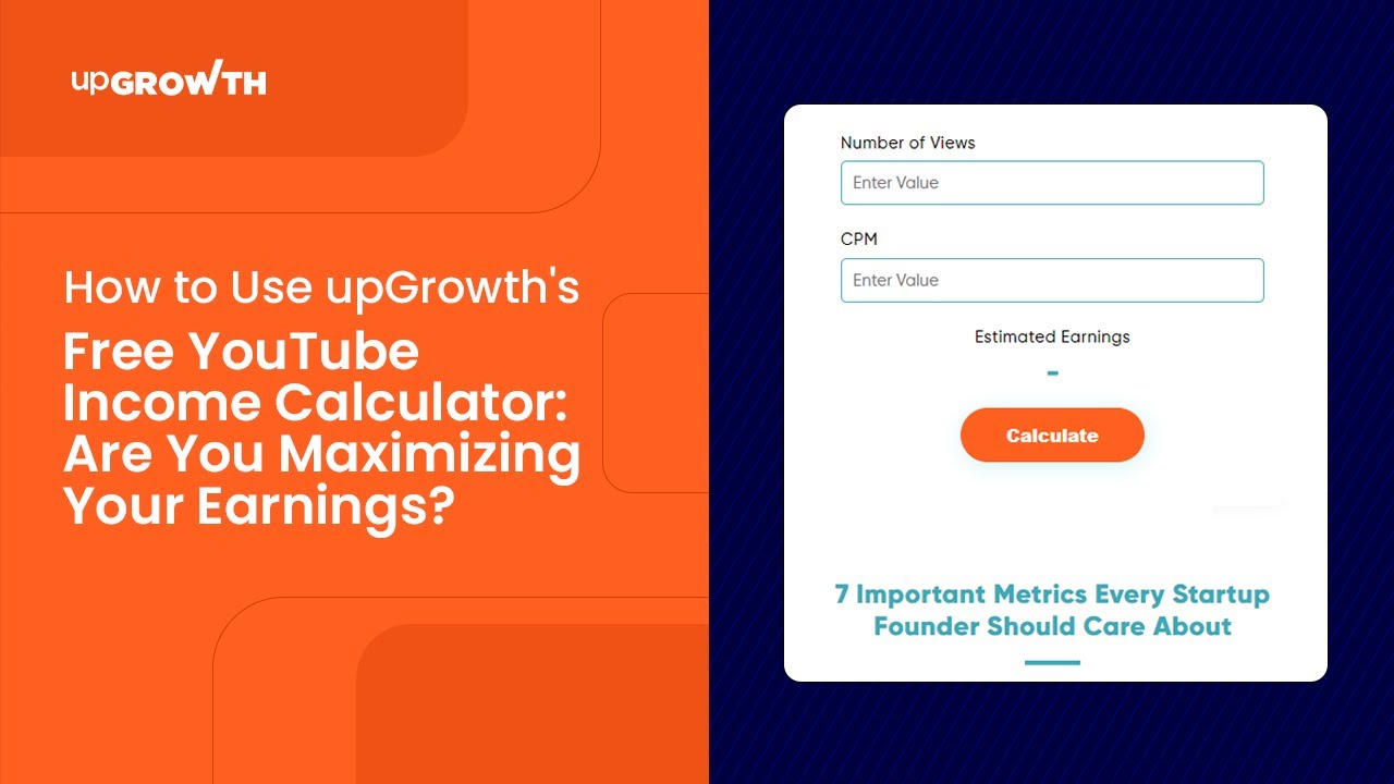 Free YouTube Income Calculator | How To Monetise Your YouTube | Cost ...