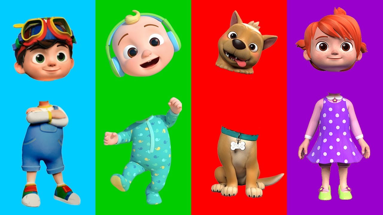 Cocomelon | Match The Head Cocomelon #4 - YouTube