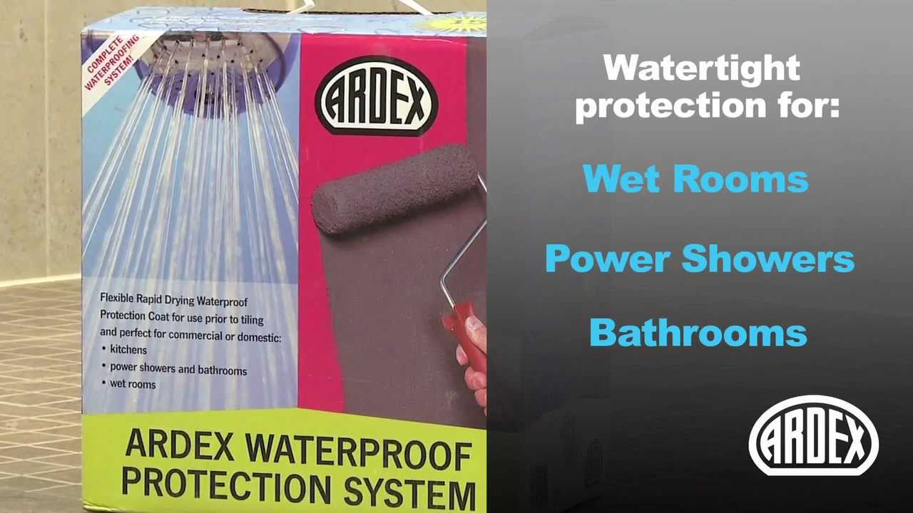ARDEX Waterproof Protection System - YouTube