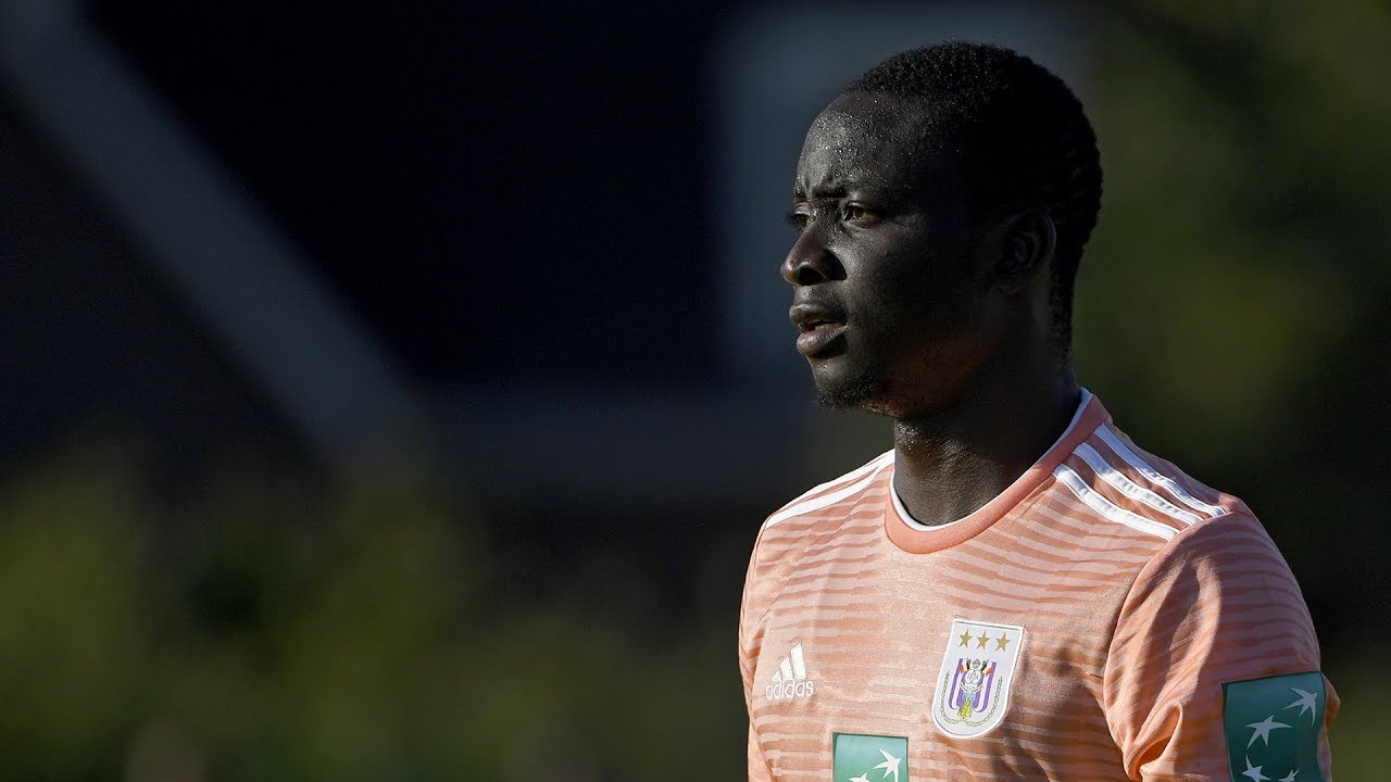 Mohammed Dauda after his two goals against Westerlo (2-2) - YouTube