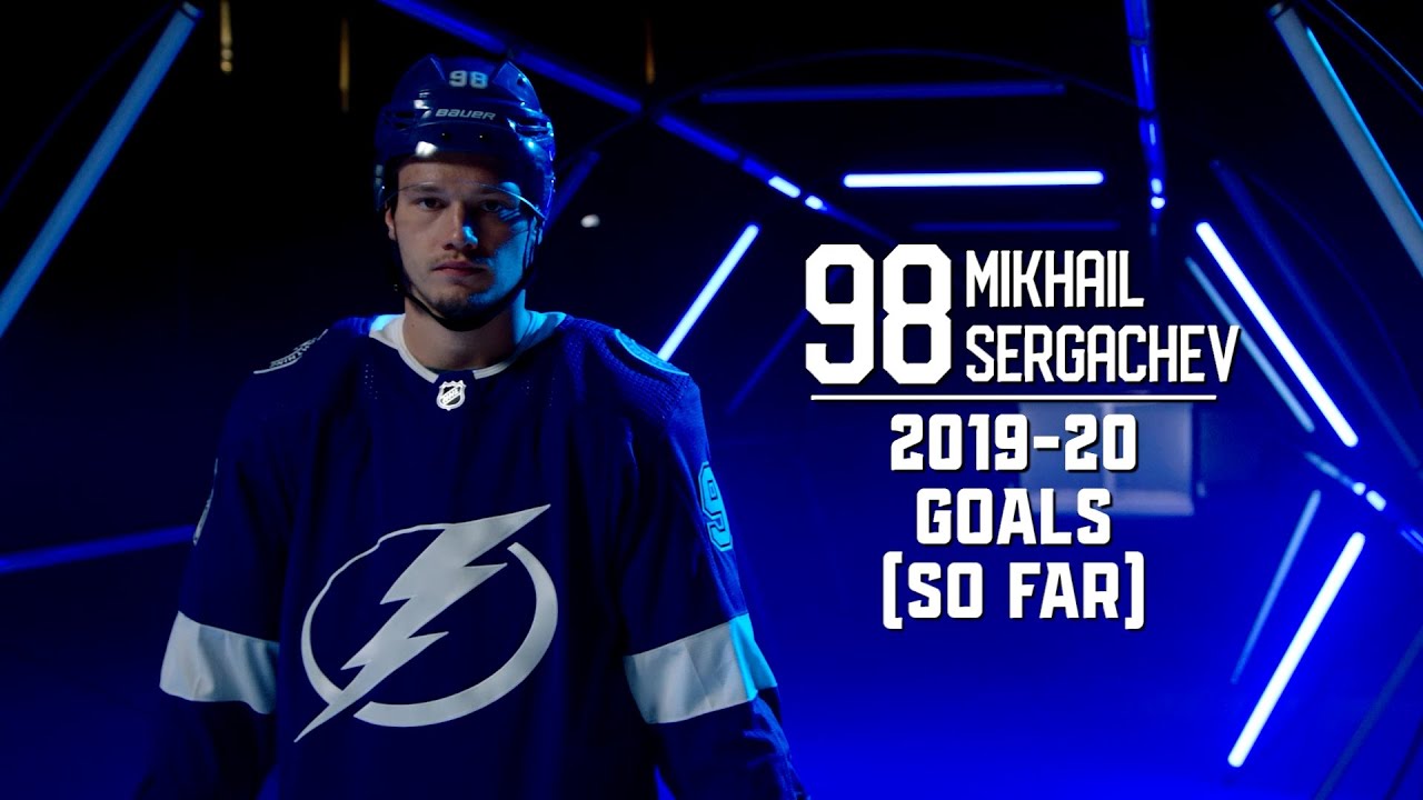 2019-20 Goals (So Far): Mikhail Sergachev - YouTube