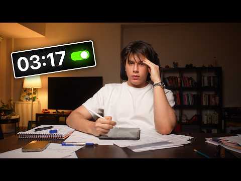 İTÜ'de HAYATIMIN En Zor Sınavına Girdim ! - Sabaha Kadar Çalışmak #vlog