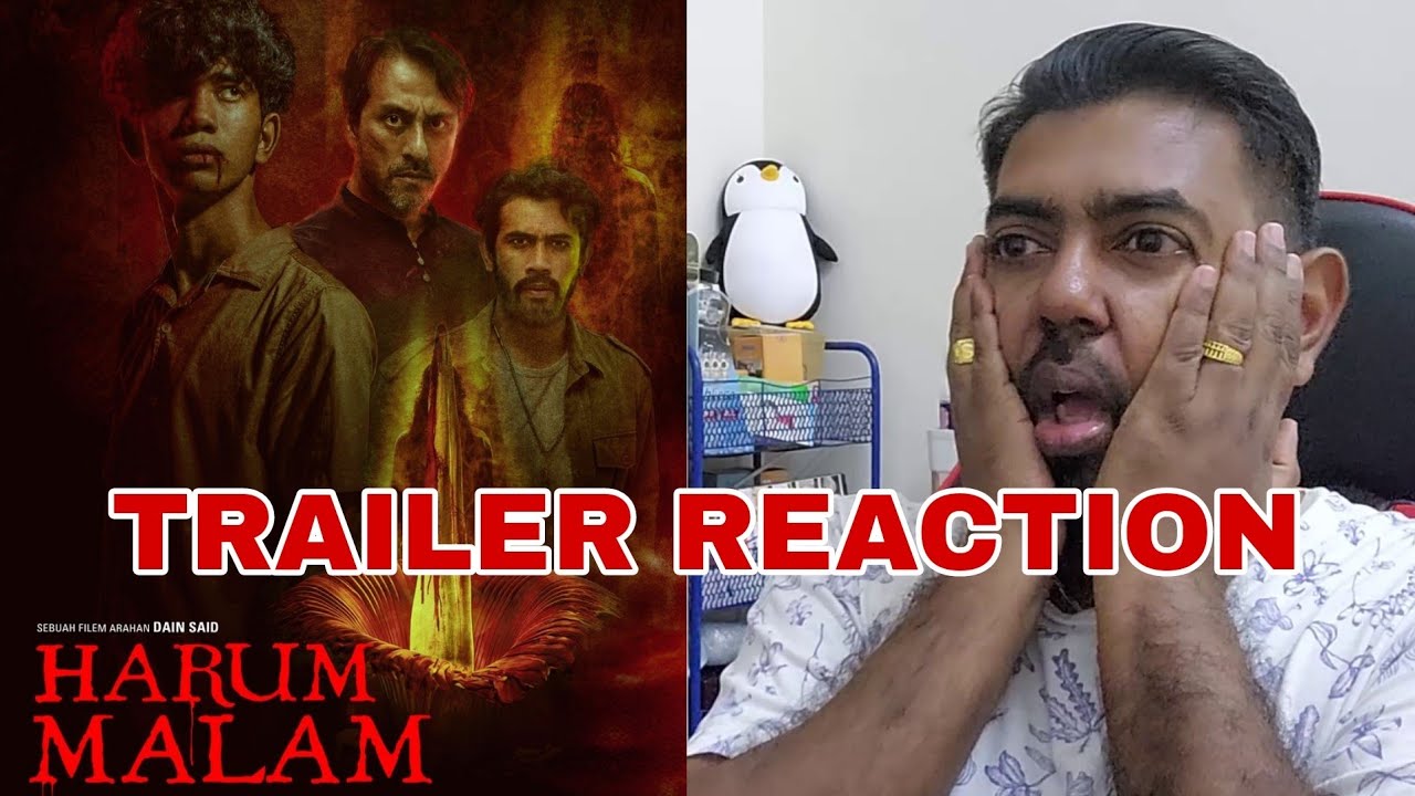 Harum Malam trailer reaction | Dain Said | movie release date 9 Feb ...