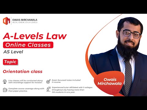 01 AS LEVEL : Orientation Class